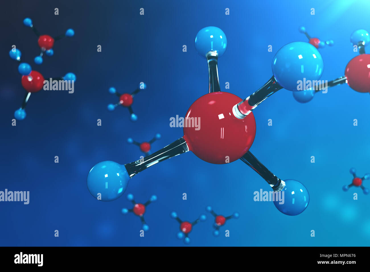 3D rendering molecules. Atoms bacgkround. Medical background for banner ...