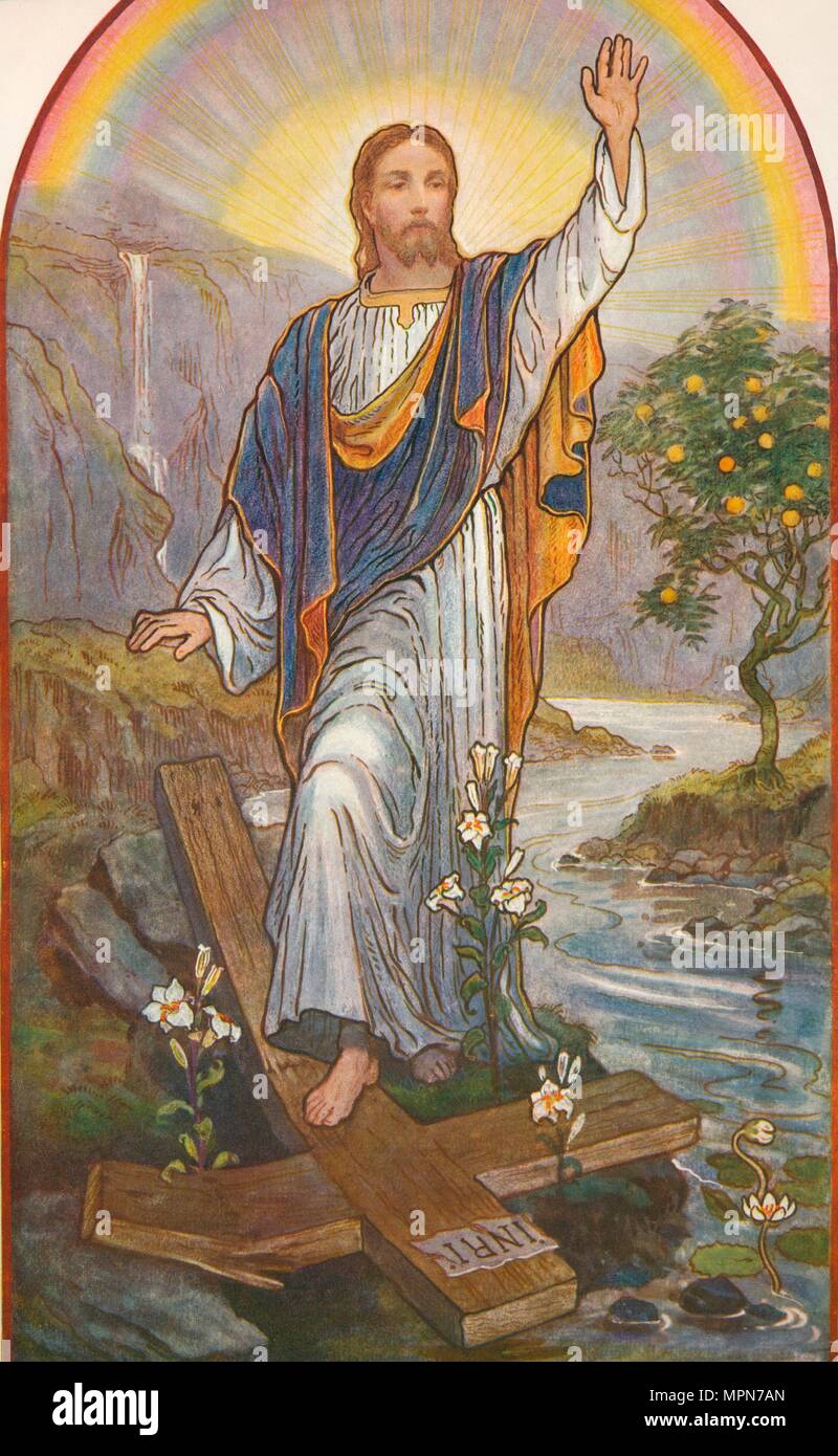 'The Great Master', c1912, (1912). Artist: Leonard Pownall Stock Photo ...