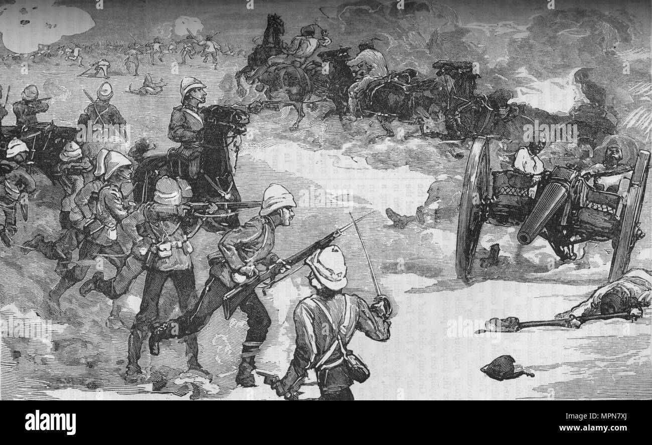 'Second Battle of Kassassin (September 9): Capture of Two Krup Guns by ...