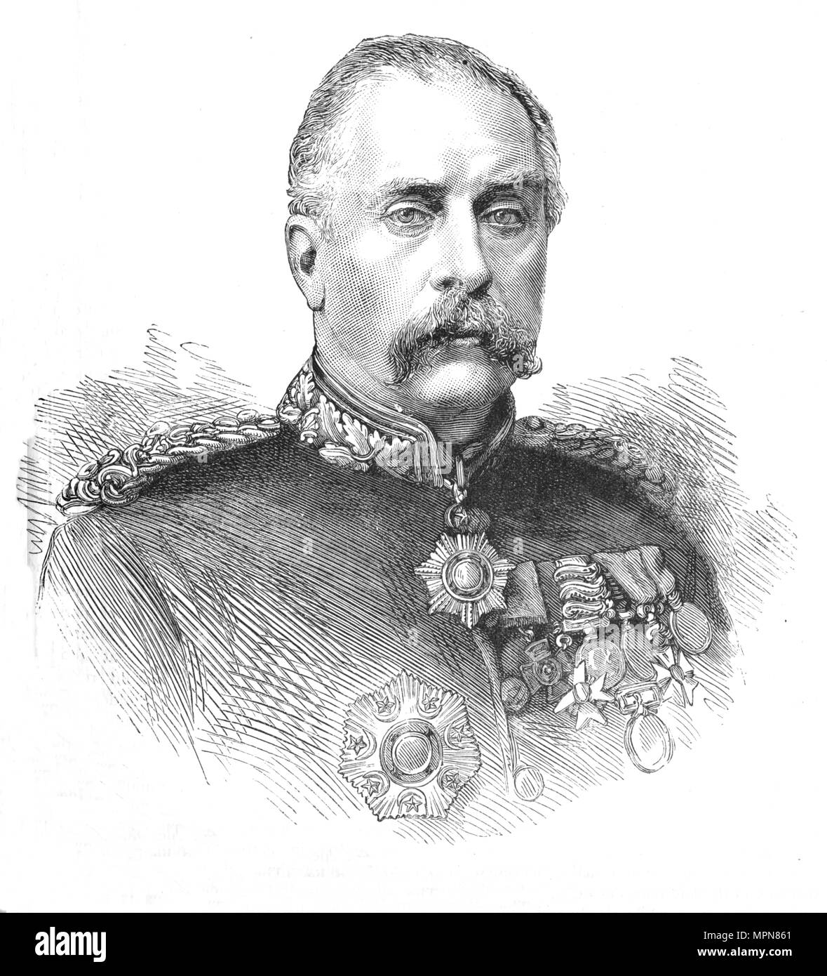 'General Sir Gerald Graham', c1881-85. Artist: Unknown Stock Photo - Alamy