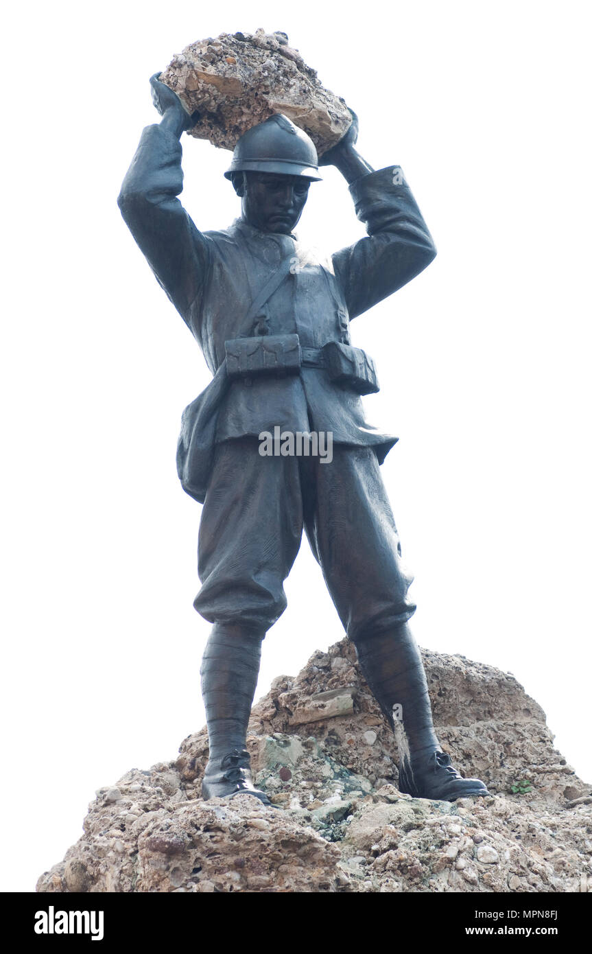 Italy, Lombardy, Pandino, Memorial War Monument by Pietro Kufferle ...