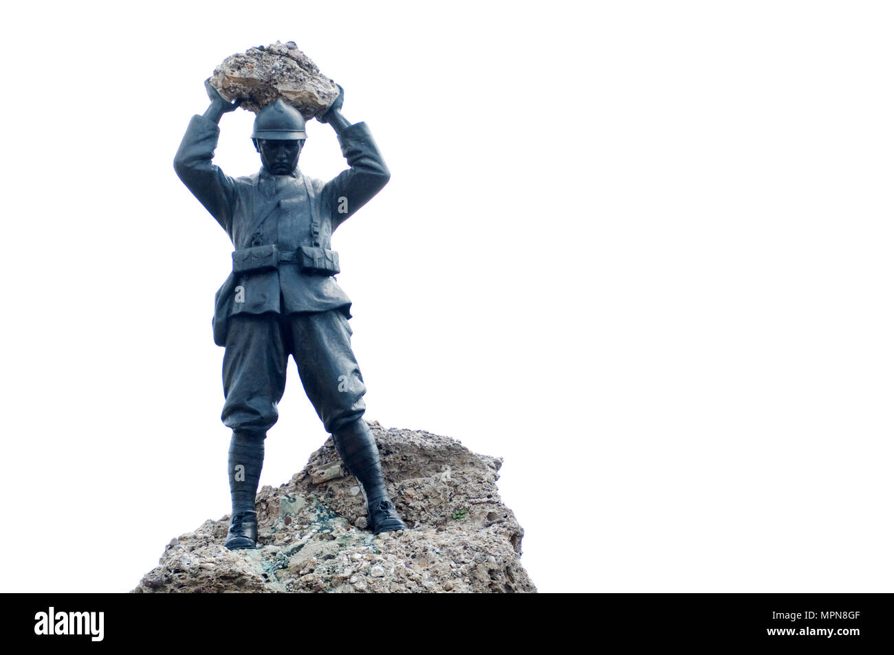 Italy, Lombardy, Pandino, Memorial War Monument by Pietro Kufferle ...