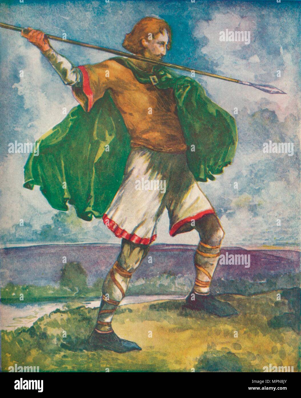 'A Man of the Time of William II', 1907. Artist: Dion Clayton Calthrop ...