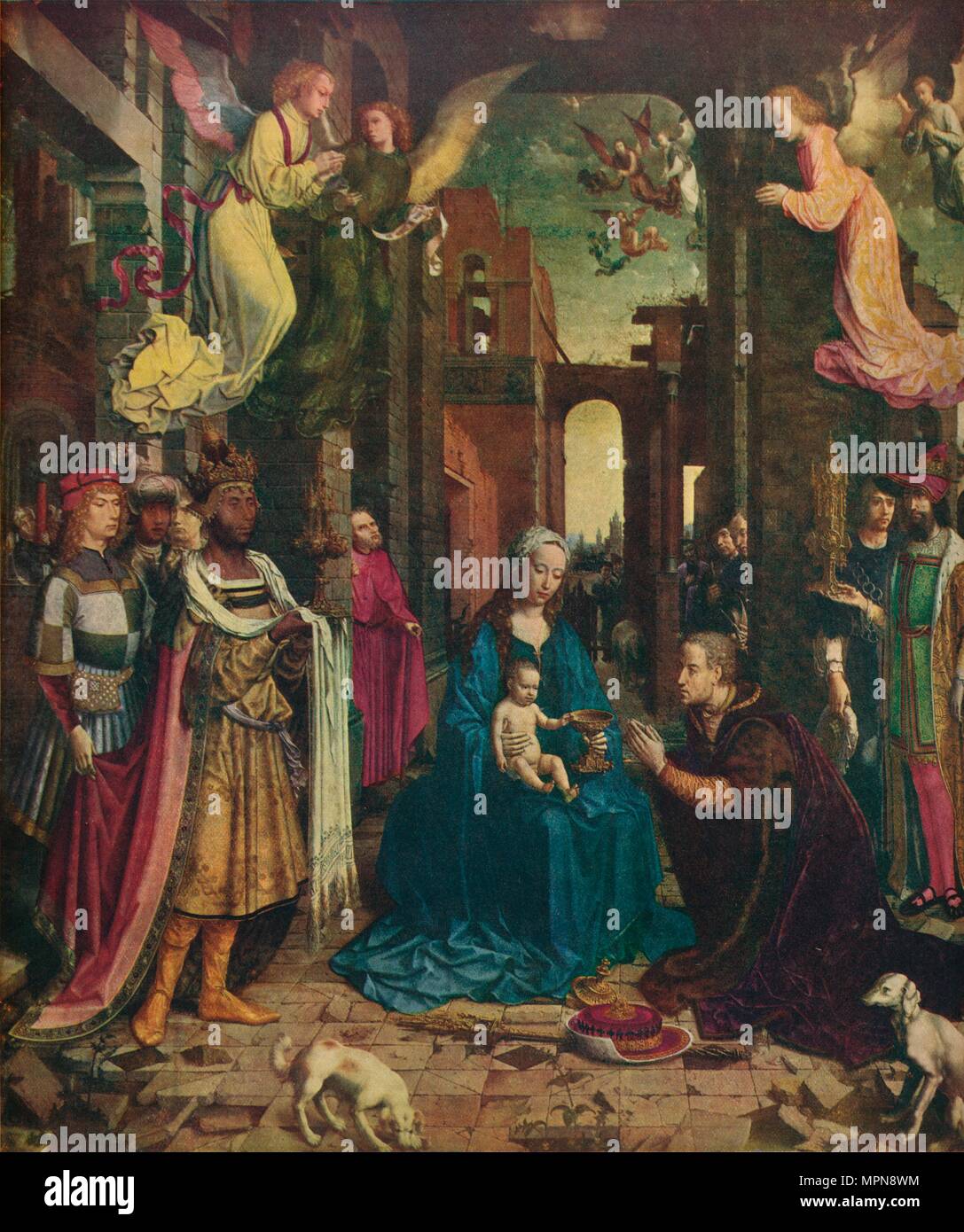 The adoration of the king 20th century hi-res stock photography and images - Alamy