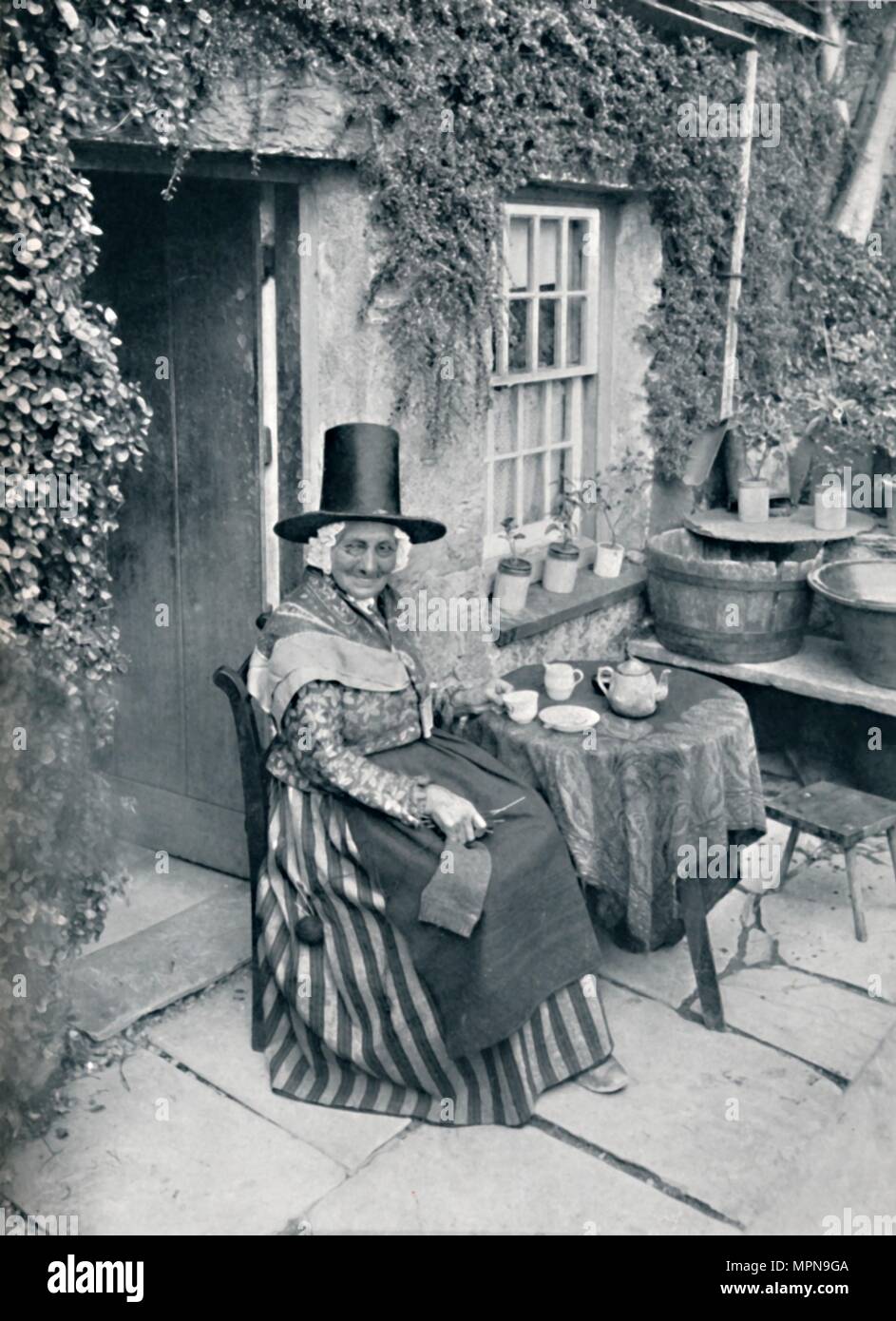 An old Welsh woman, 1912. Artist: Unknown Stock Photo - Alamy