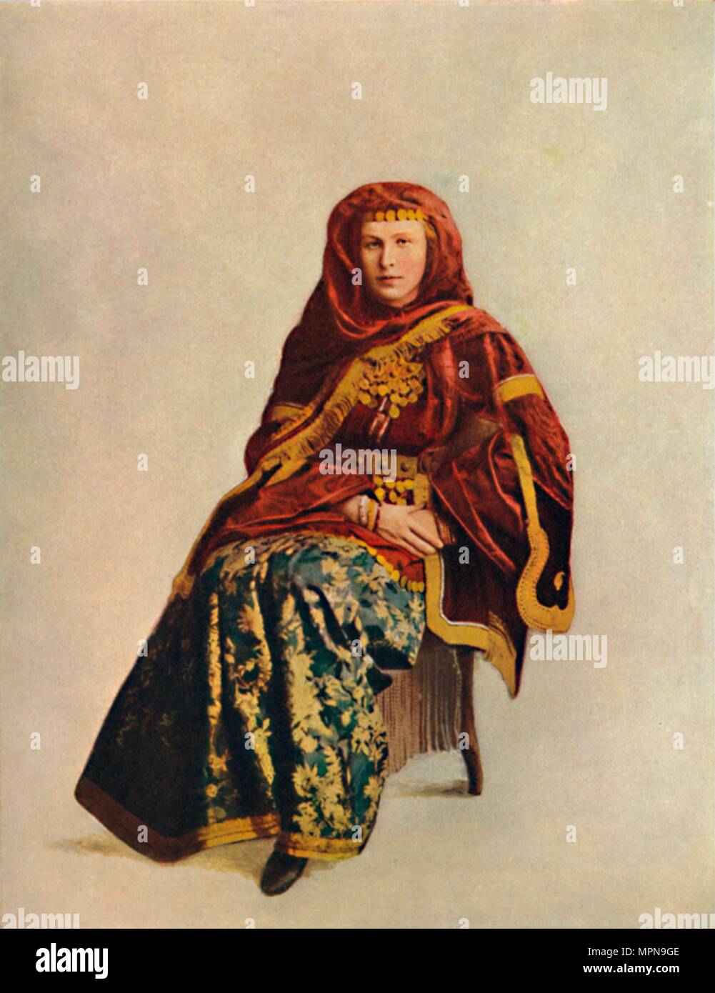 An Armenian woman of the Caucasus, 1912. Artist: Unknown Stock Photo ...