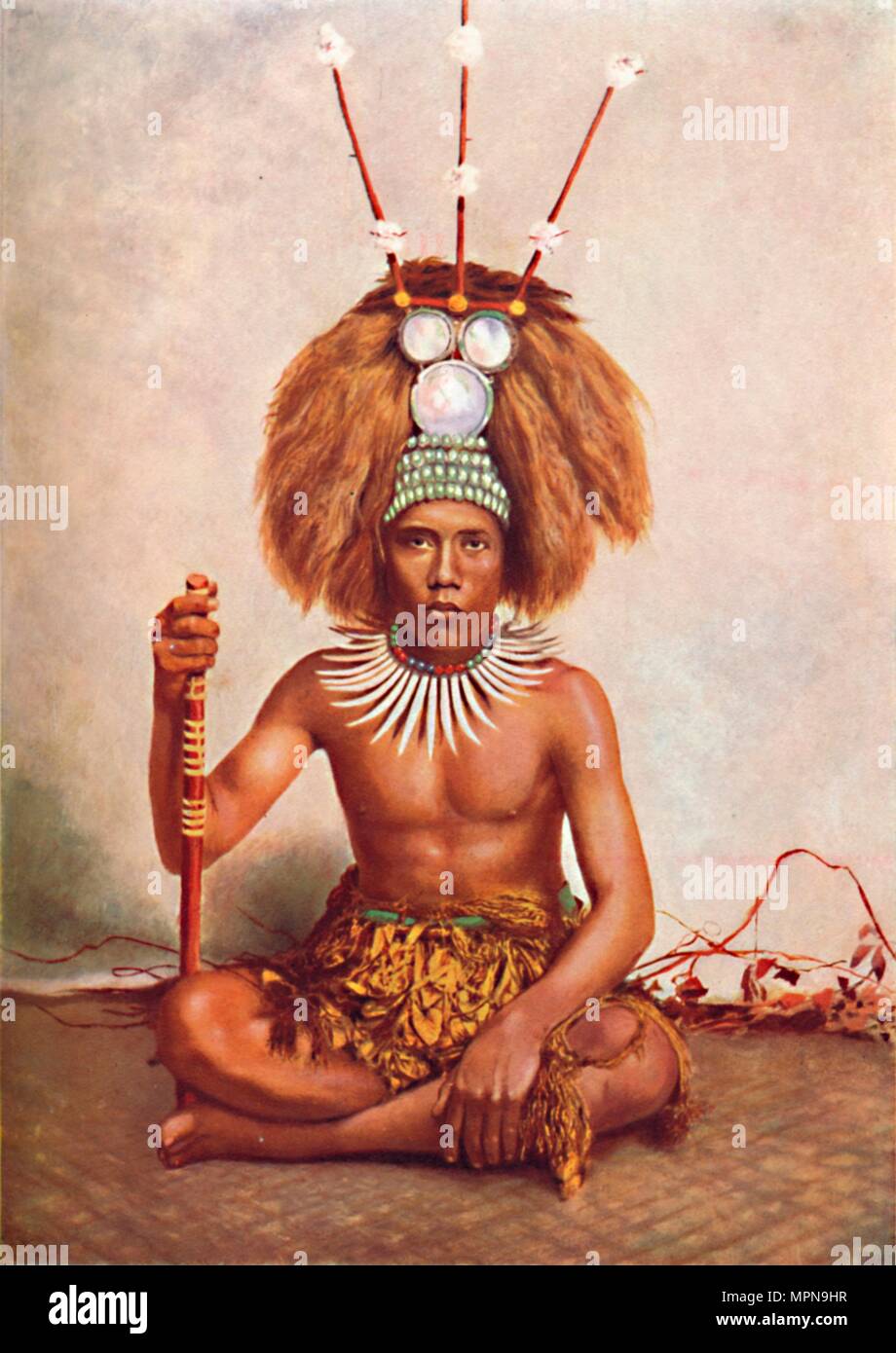 Samoan chief hi-res stock photography and images - Alamy