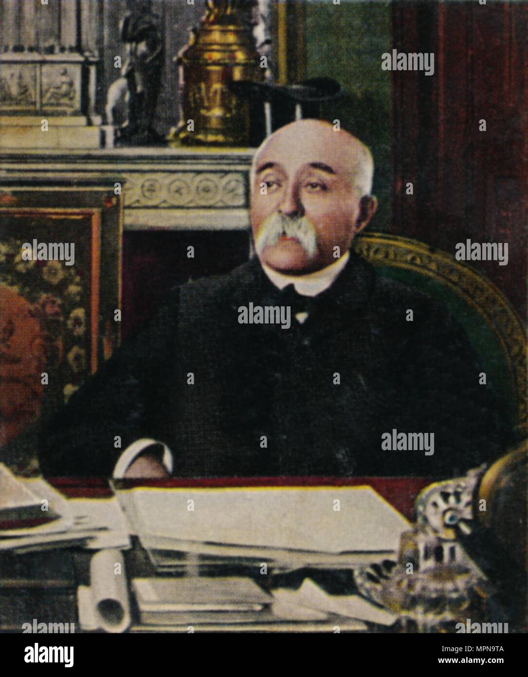 'Clemenceau 1841-1929', 1934. Artist: Unknown Stock Photo - Alamy