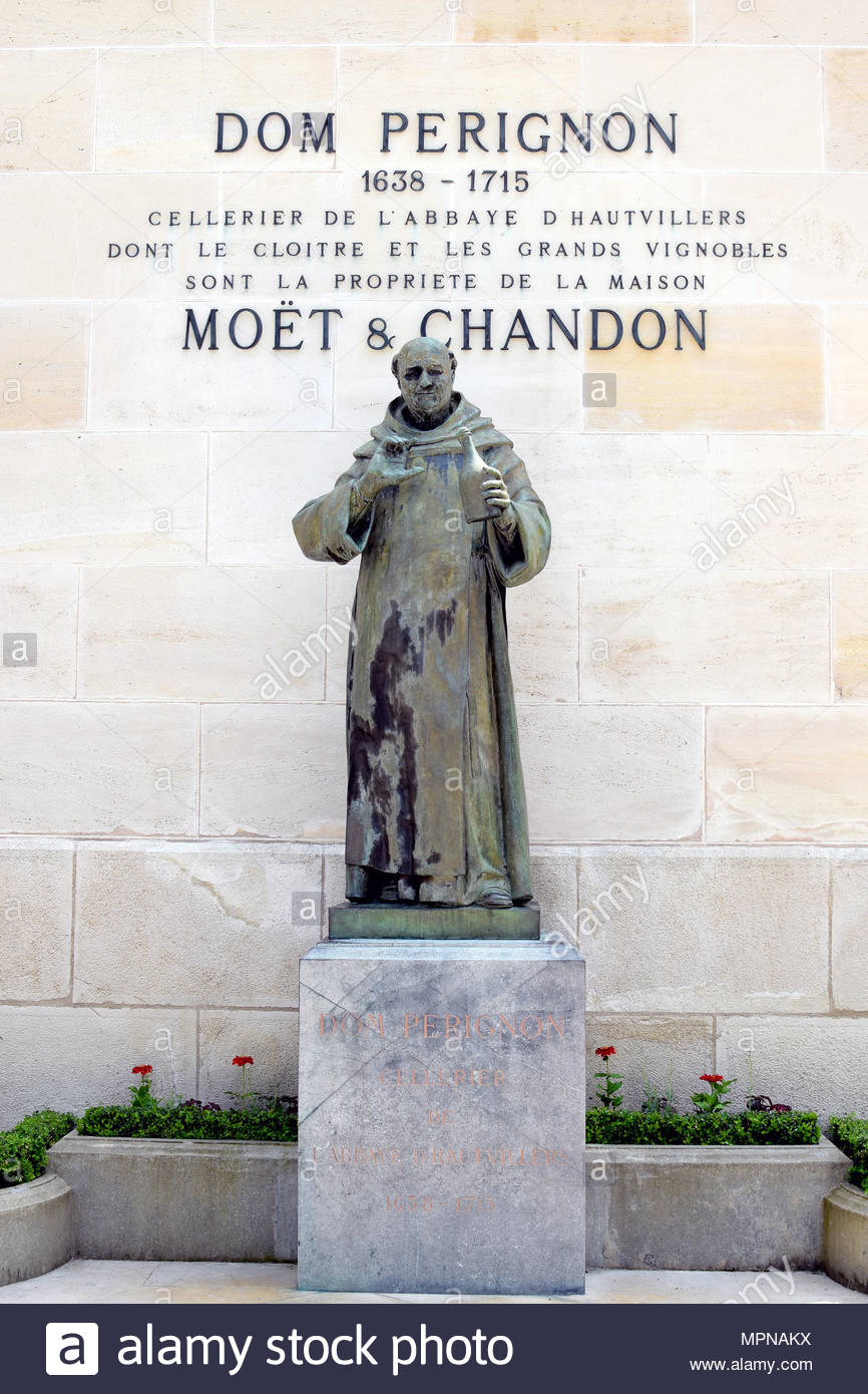 Dom Perignon Statue Stock Photos & Dom Perignon Statue Stock Images - Alamy