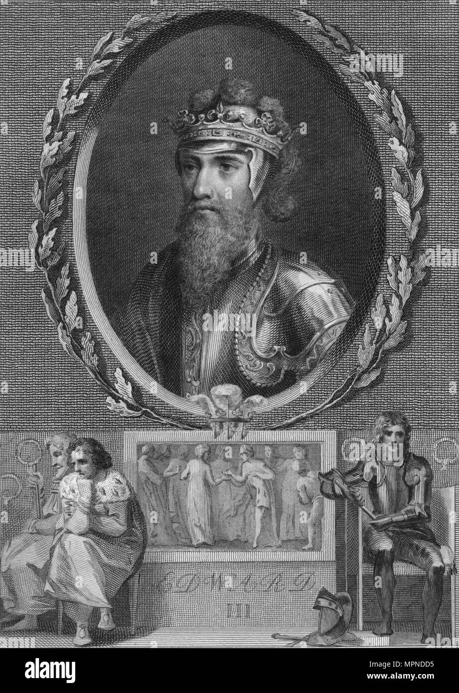 'Edward III', 1788. Artist: Unknown Stock Photo - Alamy
