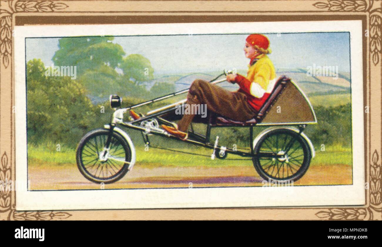 Recumbent and bike and horizontal hi-res stock photography and images ...