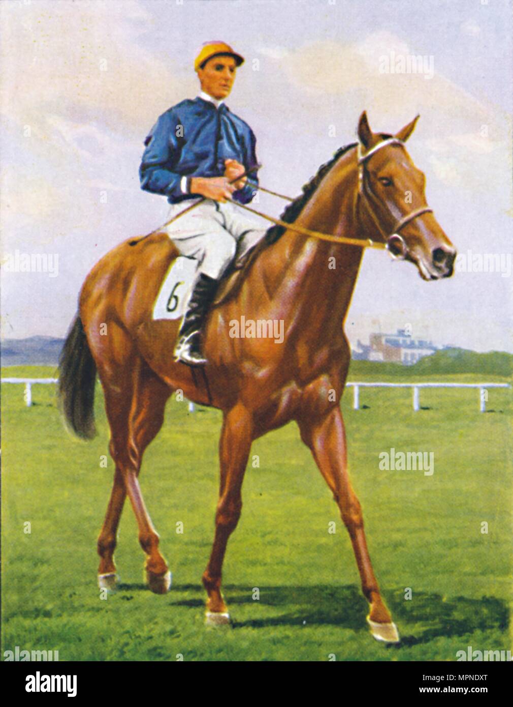 Prometheus, Jockey: W. Rickaby', 1939. Artist: Unknown Stock Photo - Alamy