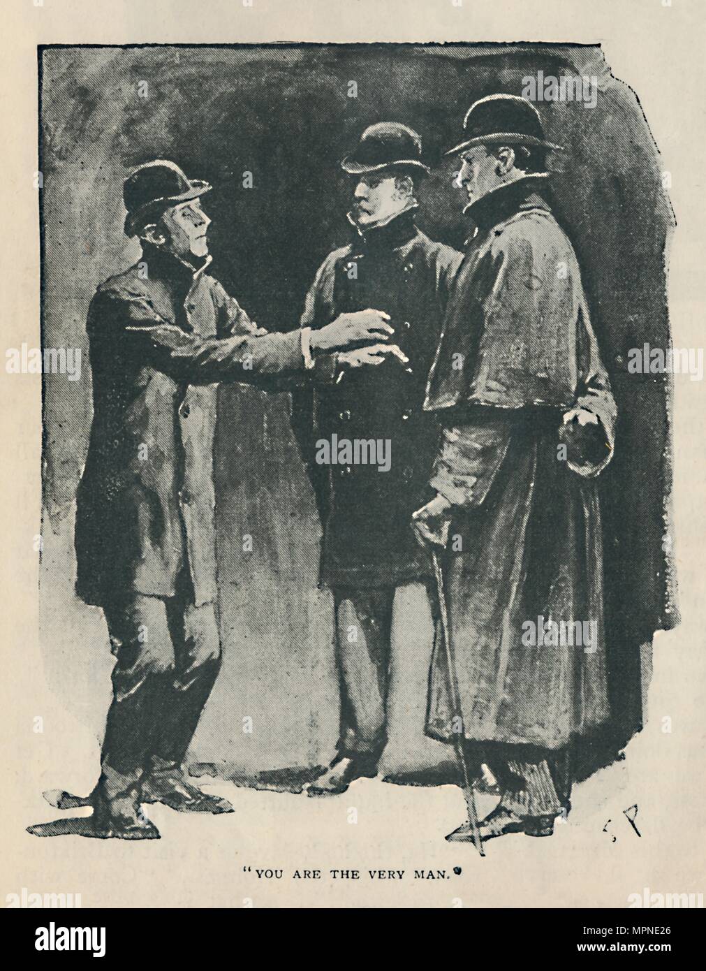 'You Are The Very Man', 1892. Artist: Sidney E Paget Stock Photo - Alamy