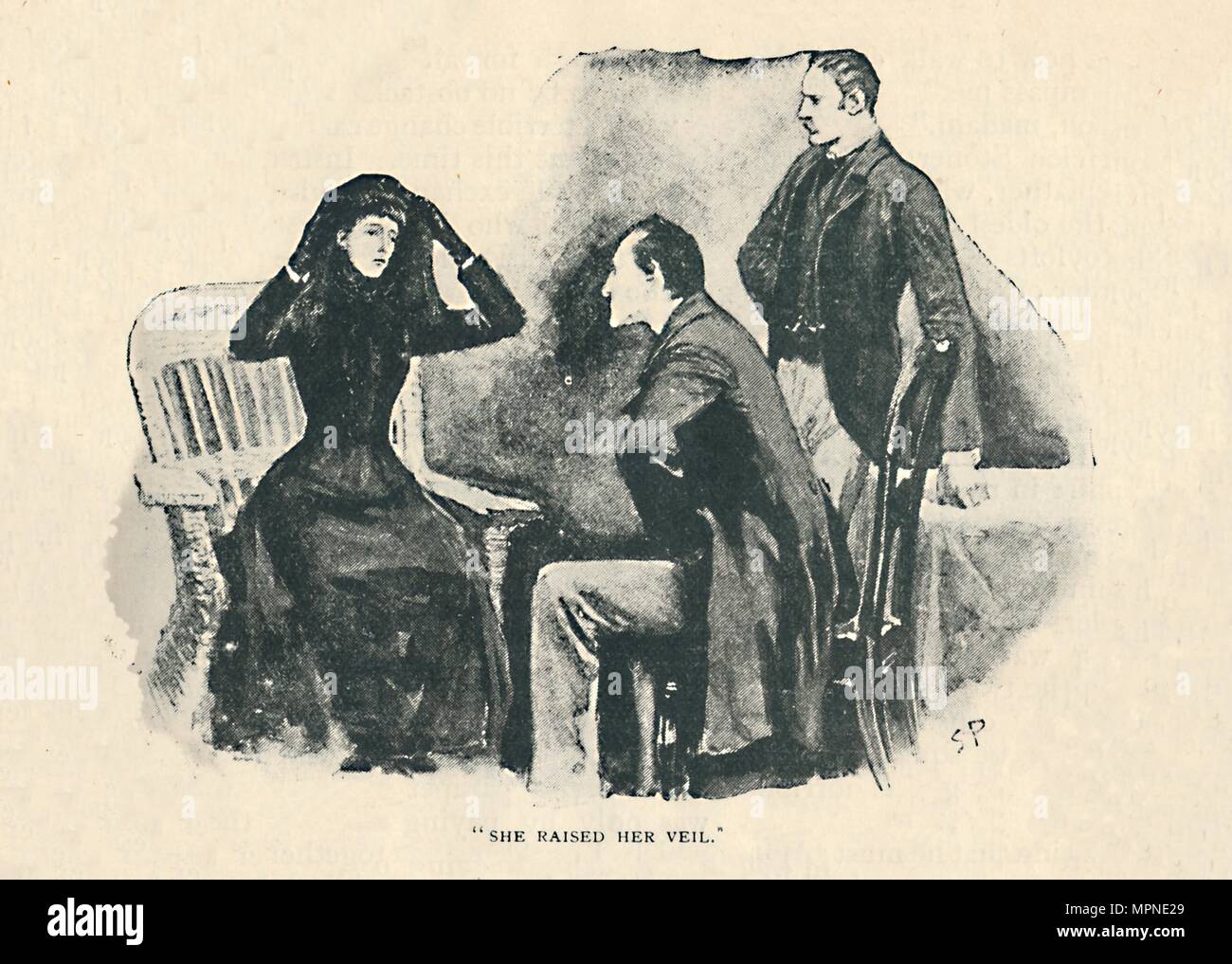 Victorian veil hi-res stock photography and images - Alamy