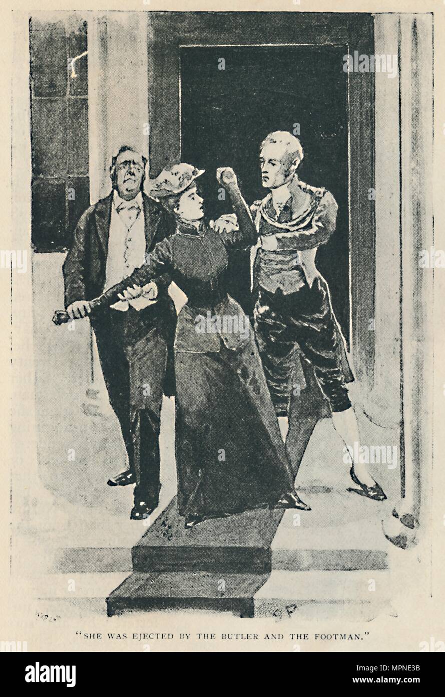 Victorian footman hi-res stock photography and images - Alamy