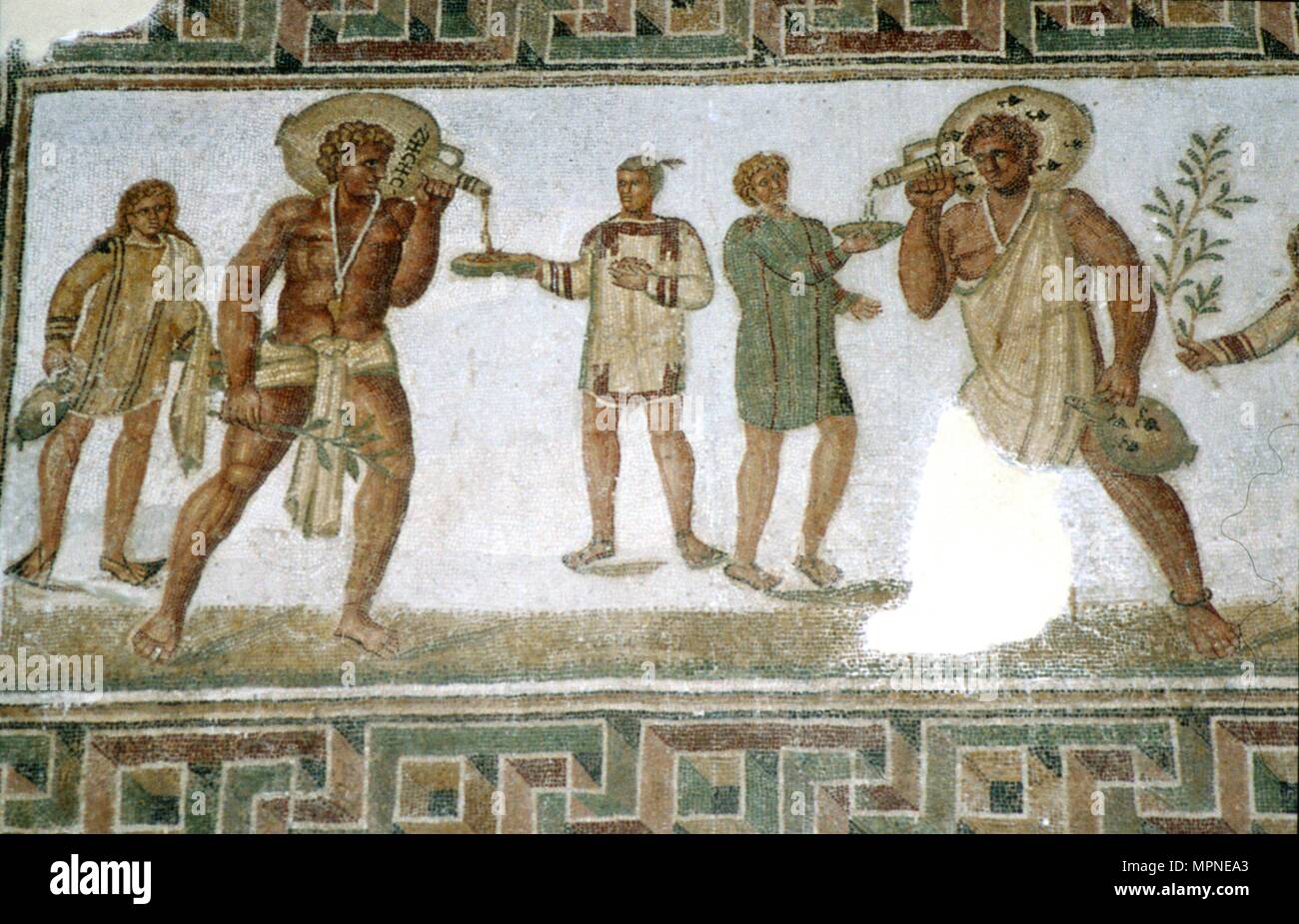 Ancient Roman Wine And Grapes