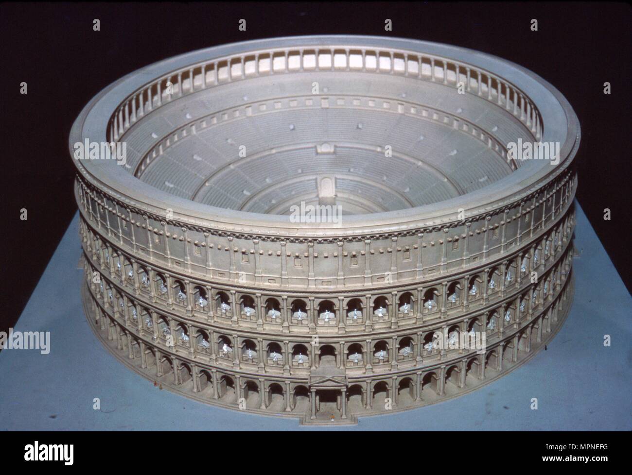 Model of Colosseum at Rome (Museo di Civilta Roma), c20th century ...