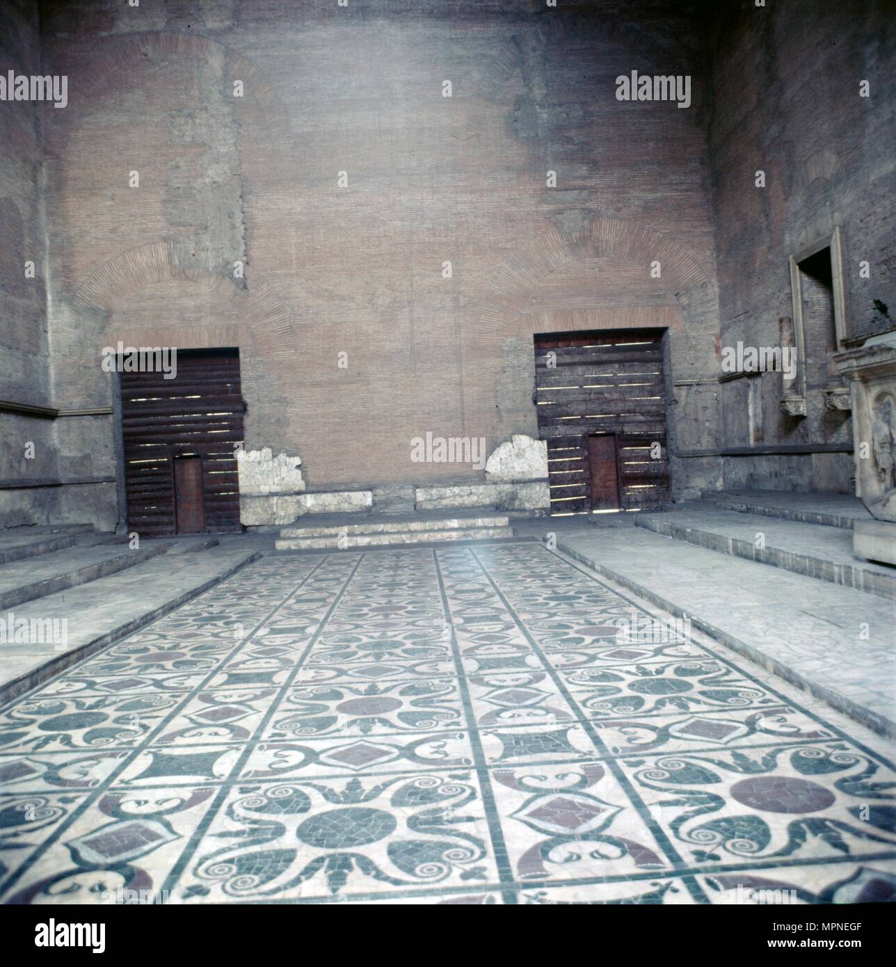 Roman Senate Building Interior