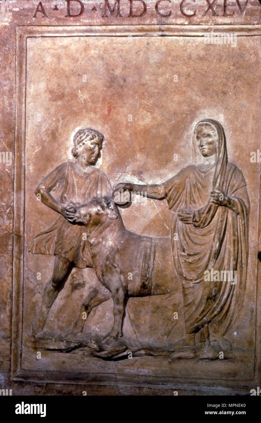 Roman sacrifice hi-res stock photography and images - Alamy