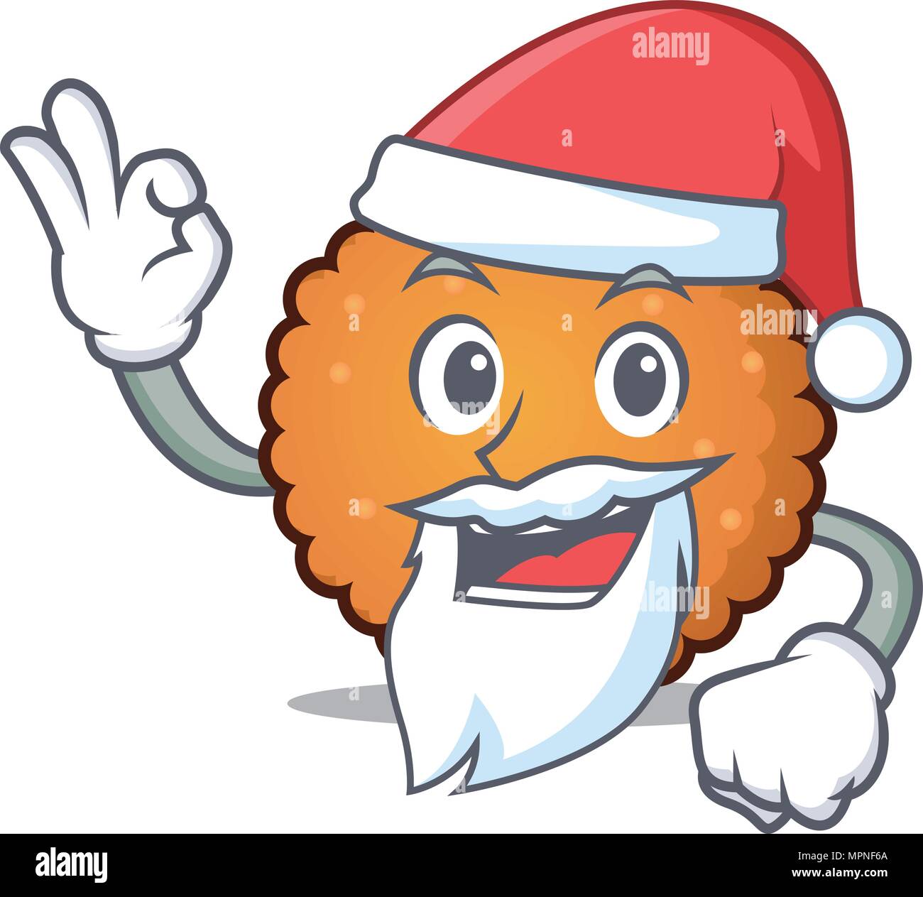 Cookies for santa clip art Stock Vector Images - Alamy