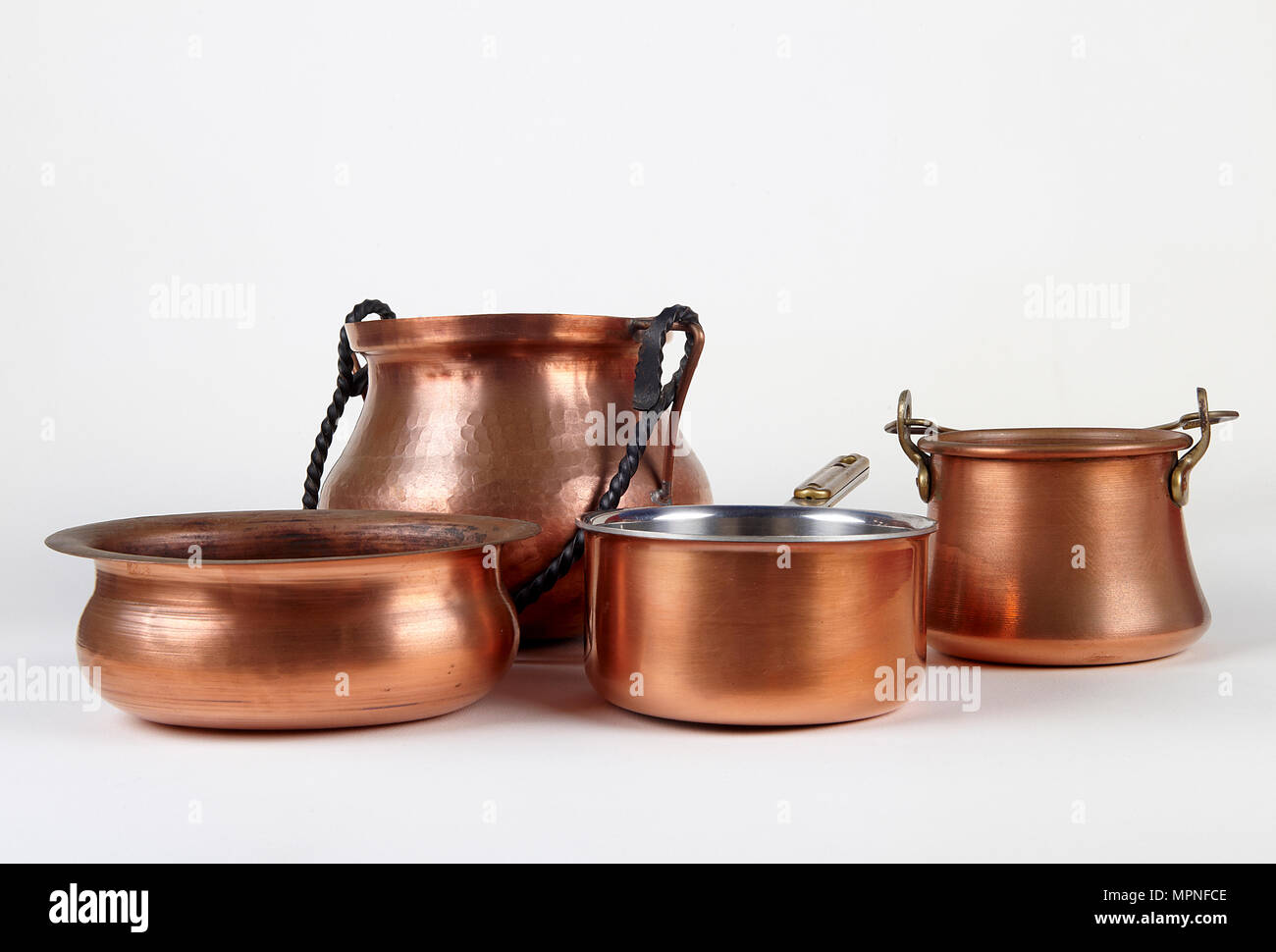 some handicrafts of copper Stock Photo - Alamy