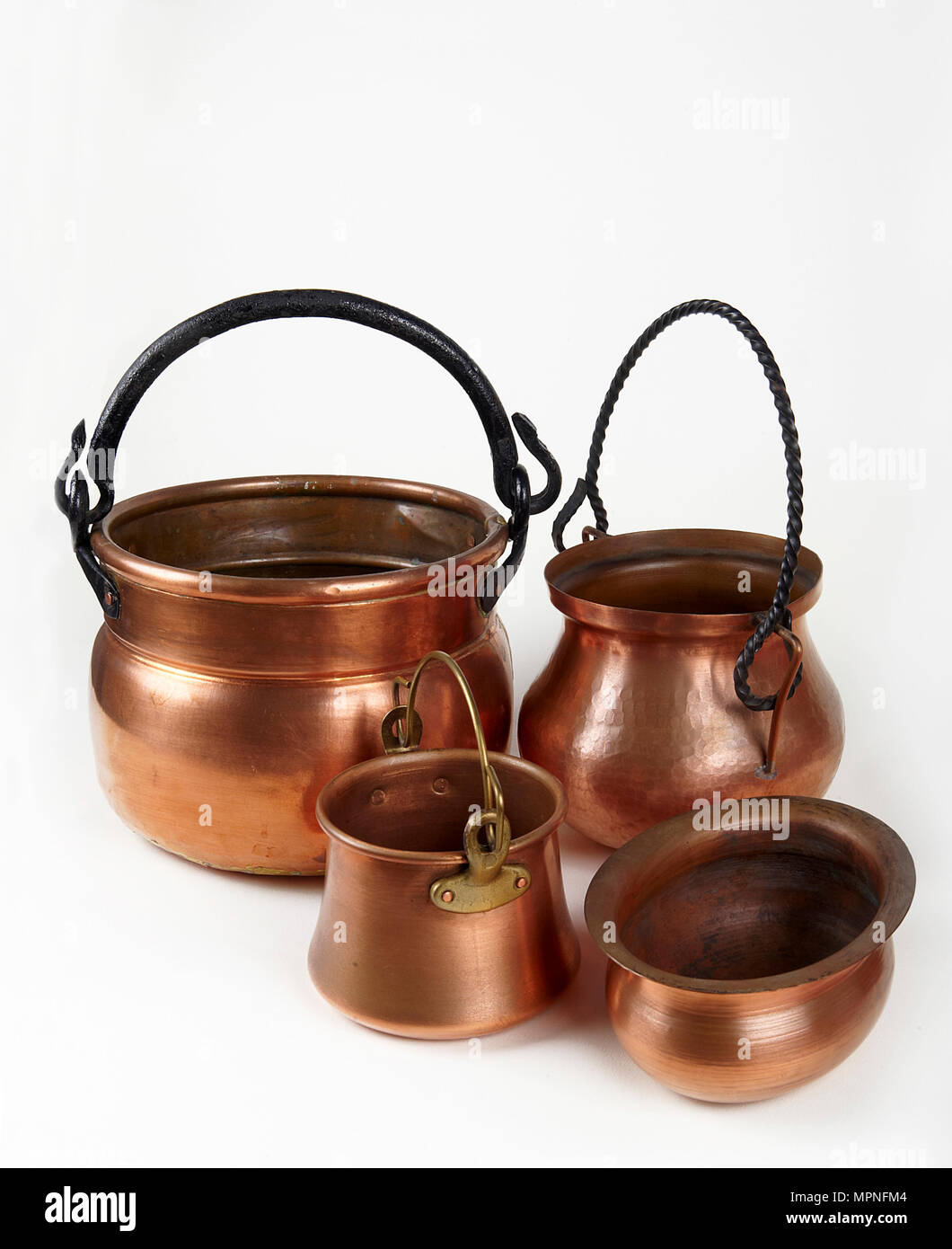 some handicrafts of copper Stock Photo - Alamy