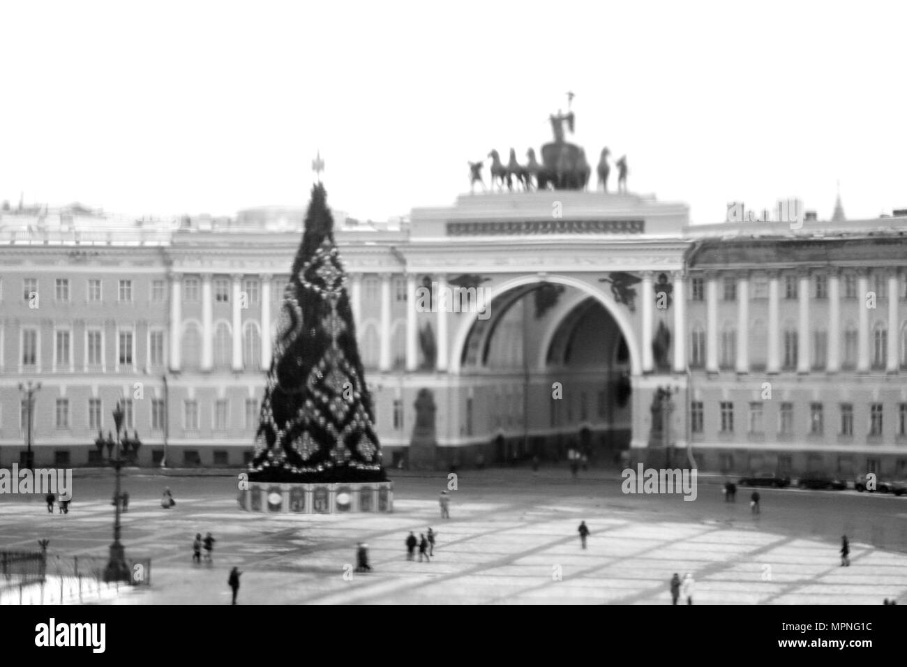 Panorama square in beautiful Black and White Stock Photos & Images - Alamy