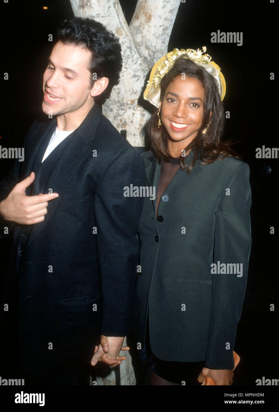 WEST HOLLYWOOD, CA - FEBRUARY 23: (L-R) Actor Brian Robbins and actress ...