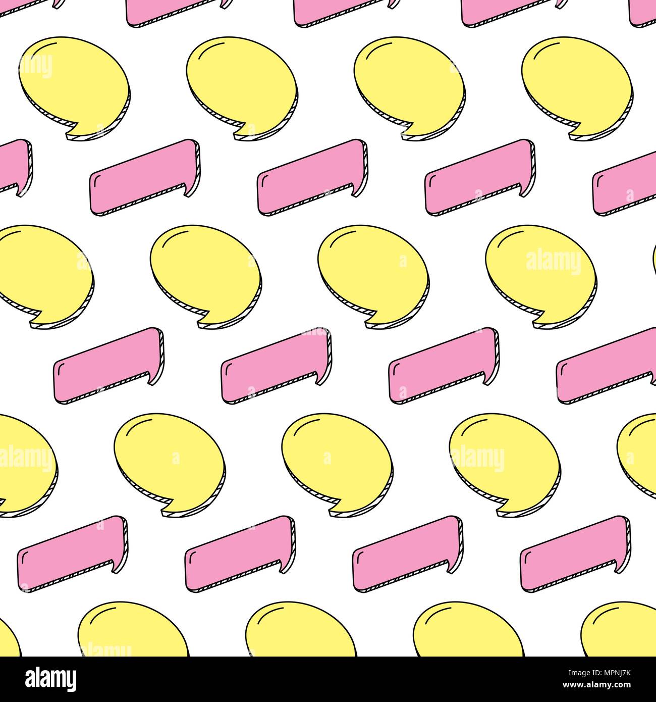 chat bubble note message background vector illustration Stock Vector ...