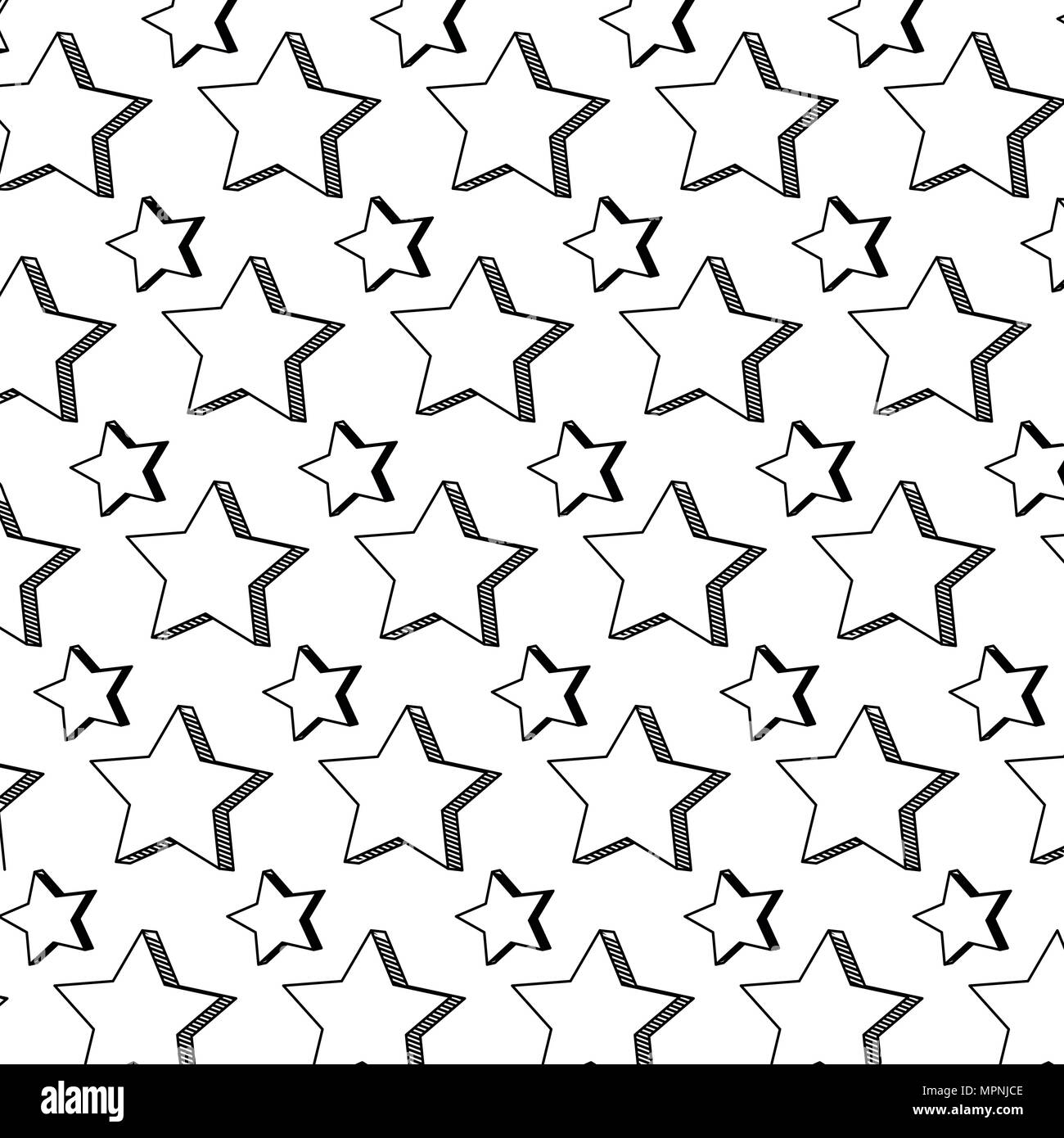 line star shape graphic design background vector illustration Stock ...