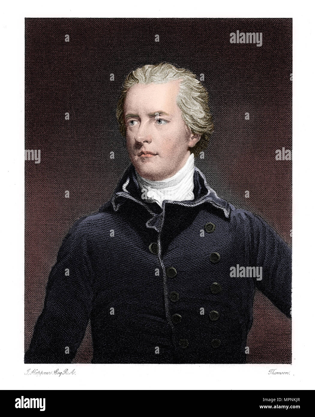 William pitt the younger hi-res stock photography and images - Alamy