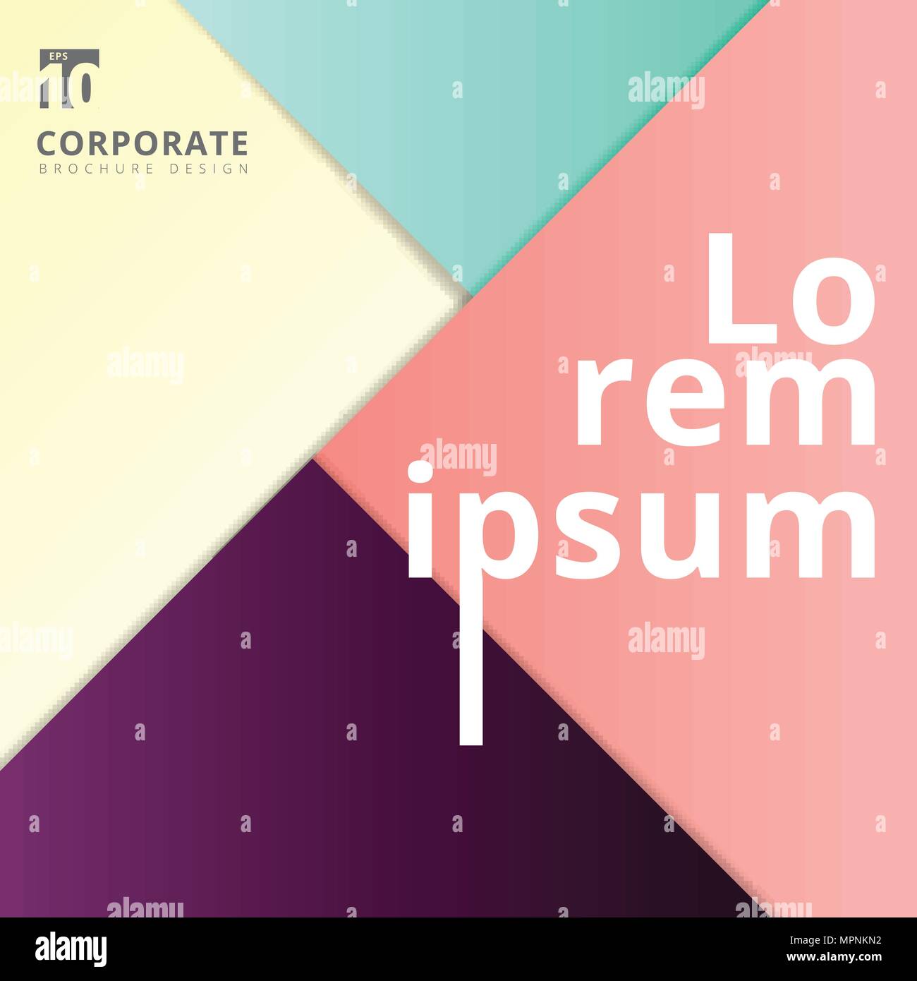 Abstract geometric layout minimal style background. Vector illustration ...