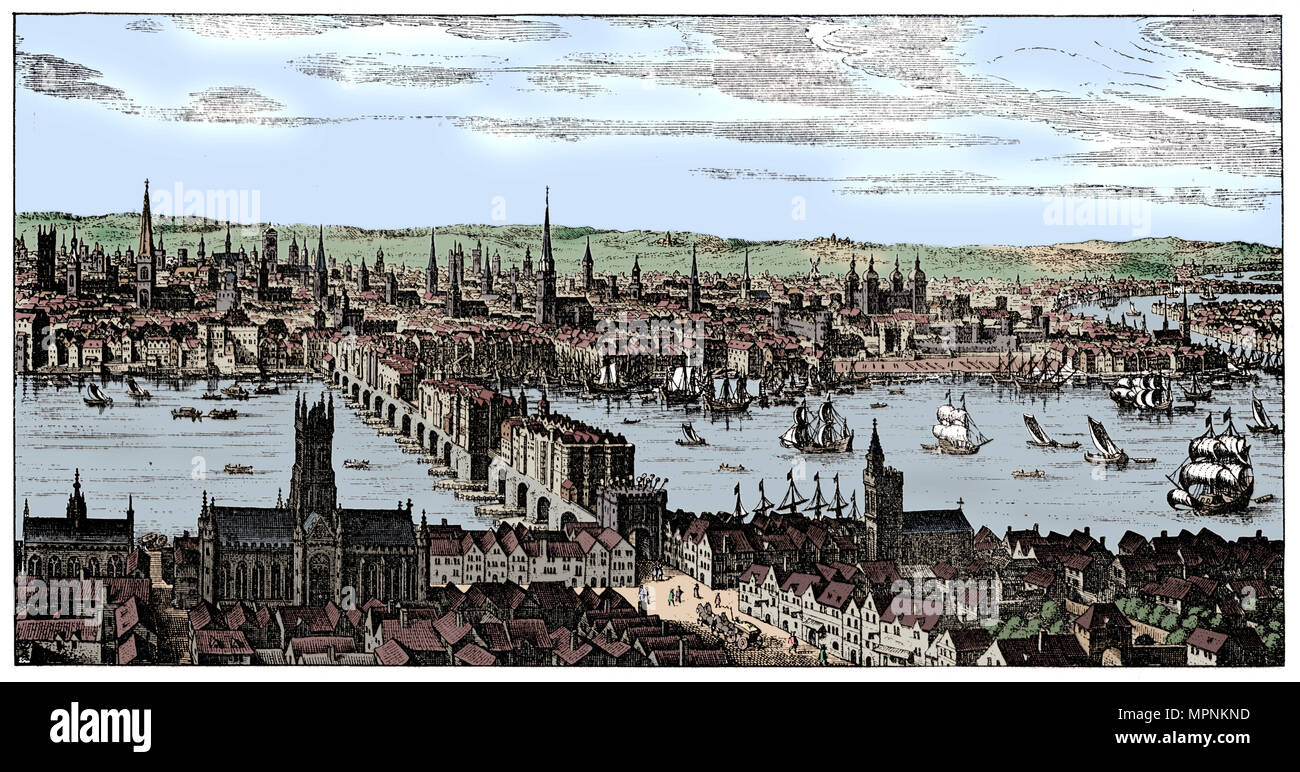 17th century london port hi-res stock photography and images - Alamy