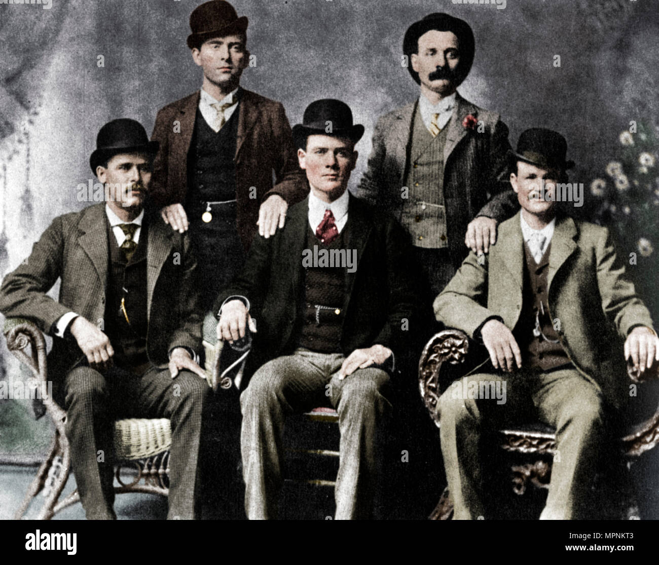 The Wild Bunch, American outlaw gang, 1901 (1954). Artist: Unknown ...