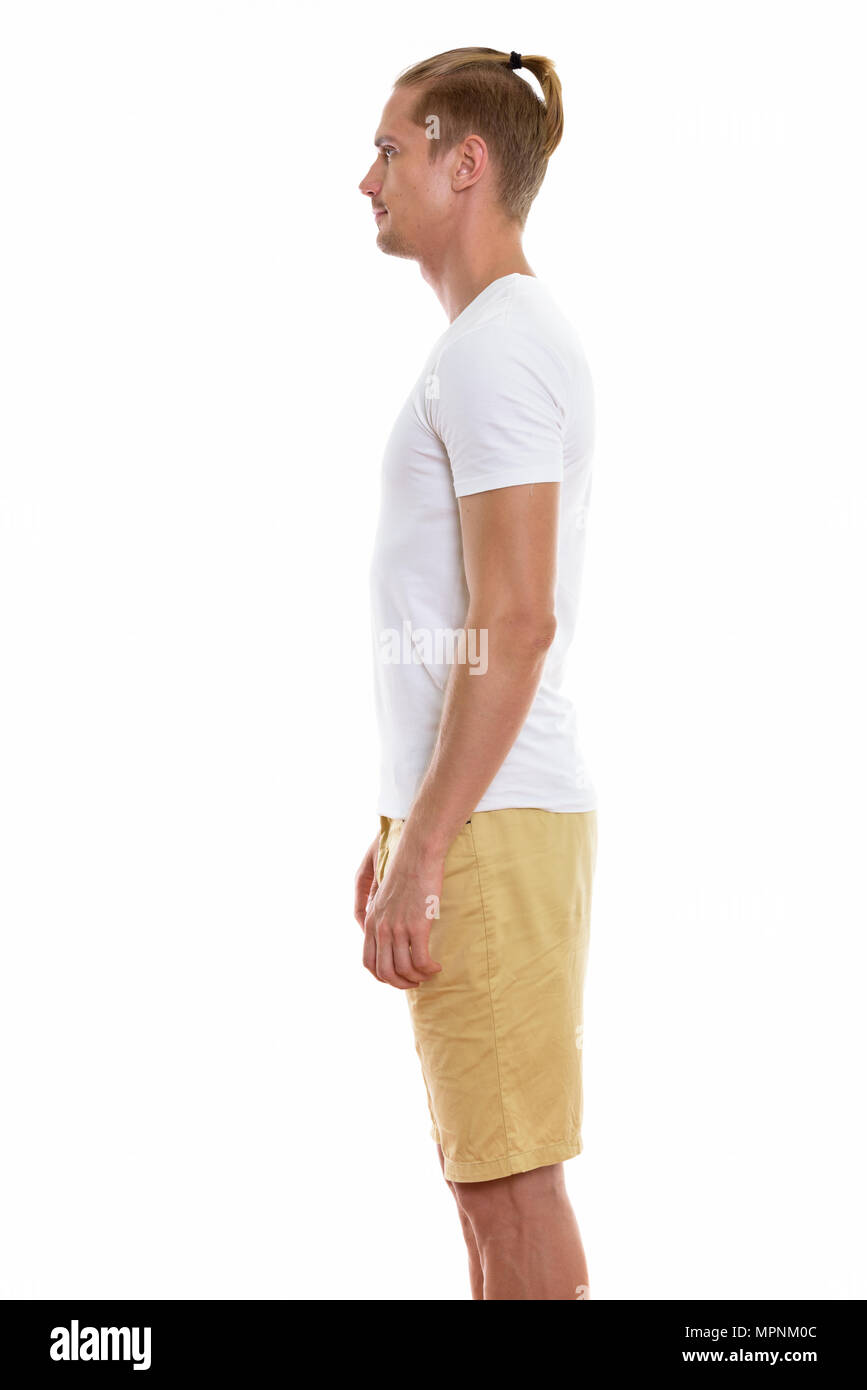 Standing profile hi-res stock photography and images - Alamy