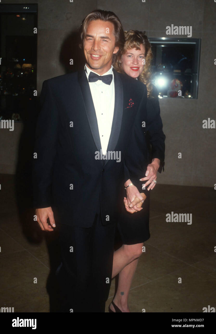 BEVERLY HILLS, CA - FEBRUARY 28: (L-R) Actor Don Johnson and actress ...