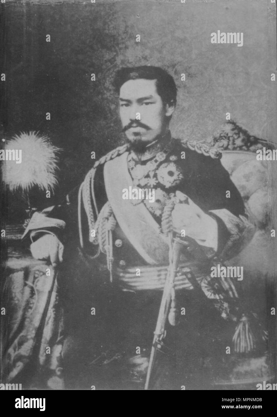 Emperor mutsuhito hi-res stock photography and images - Alamy