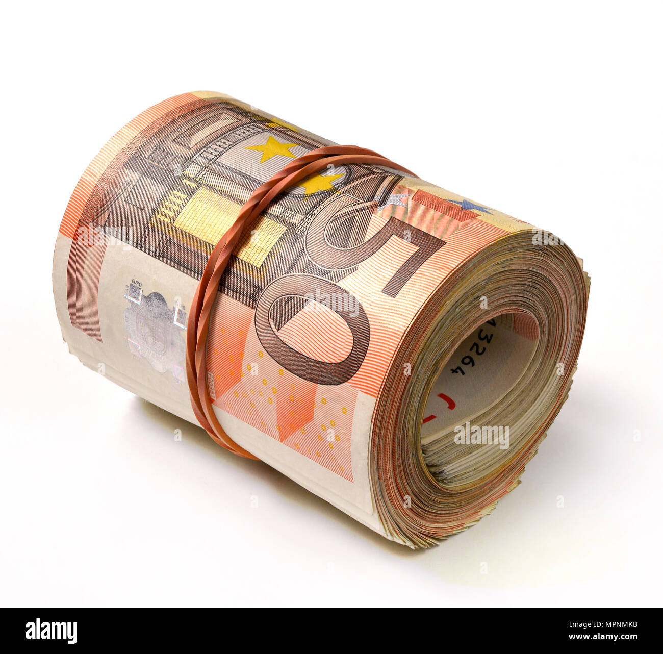 Folded 50 euro banknote hi-res stock photography and images - Alamy