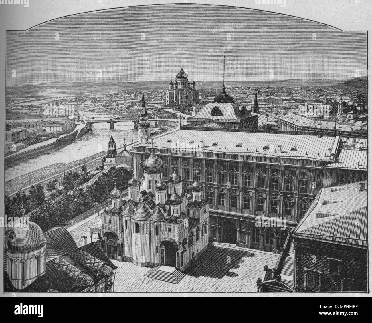 'General View of the City of Moscow', 1902. Artist: Unknown Stock Photo ...