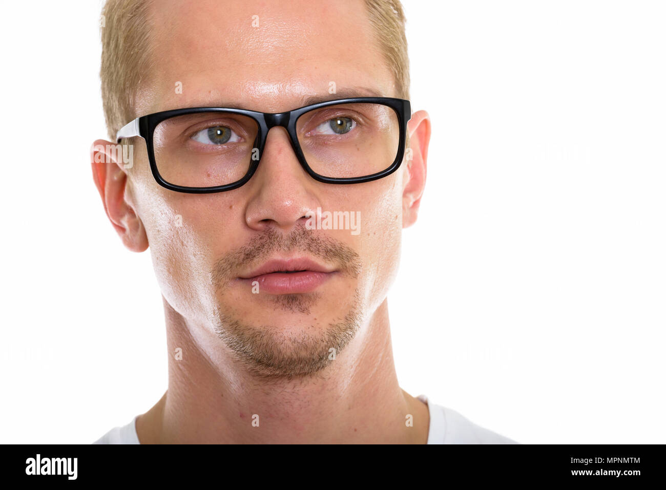Handsome looking young man hi-res stock photography and images - Alamy