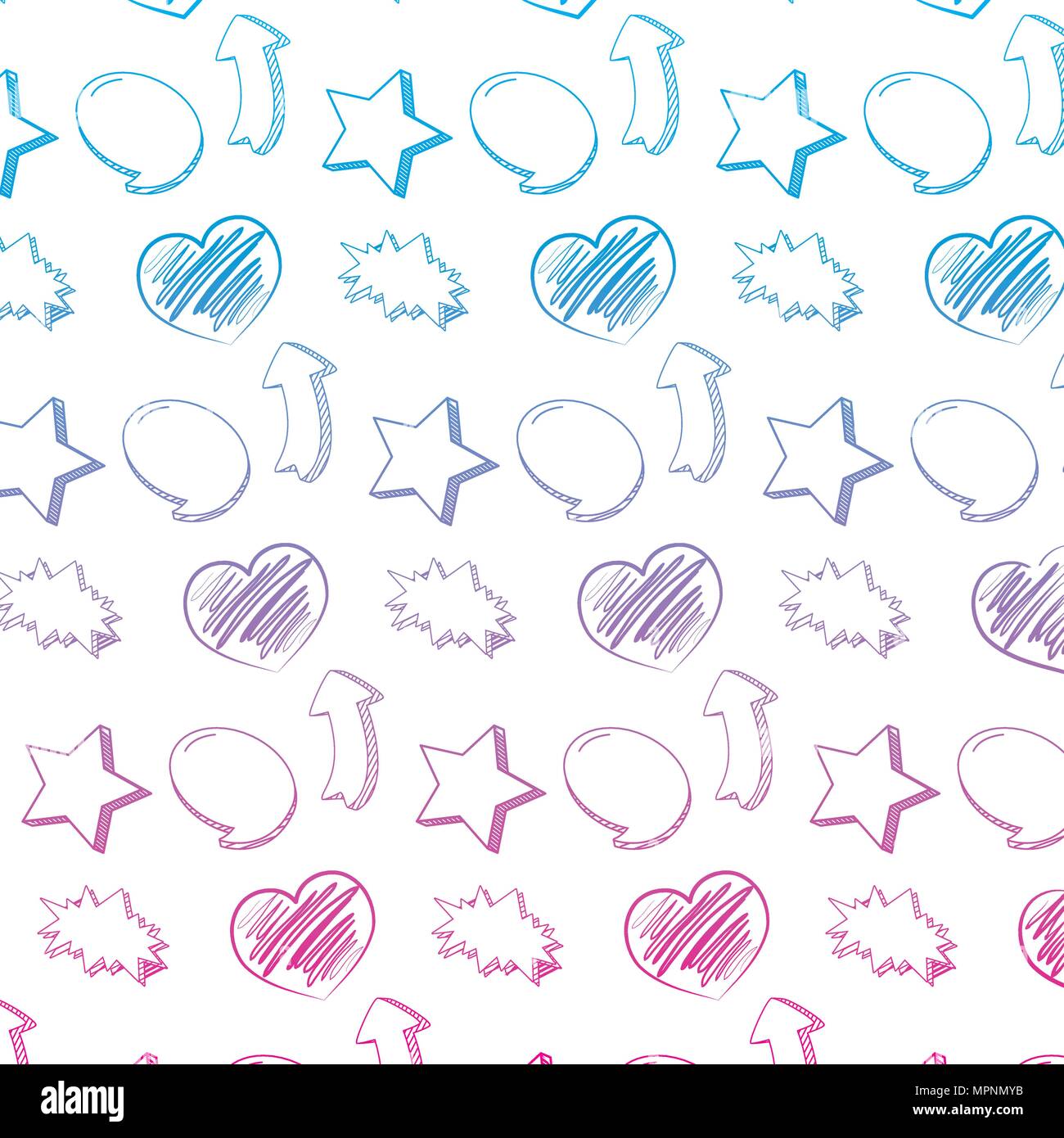 degraded line graphic hand drawn shape background vector illustration ...