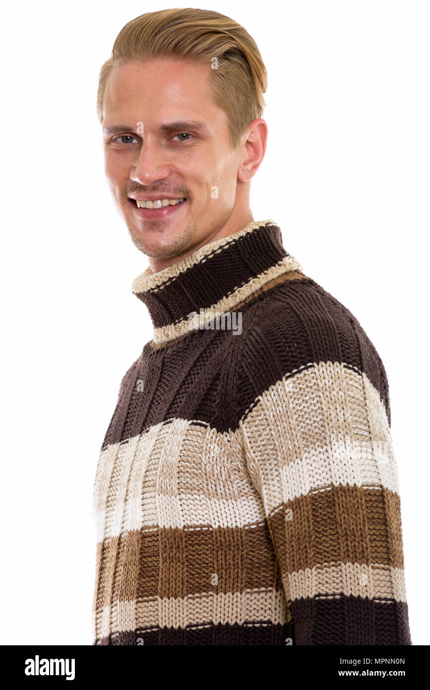 Happy handsome young man hi-res stock photography and images - Alamy