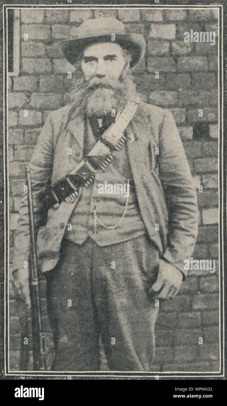 'General Snyman', 1902. Artist: Unknown Stock Photo - Alamy