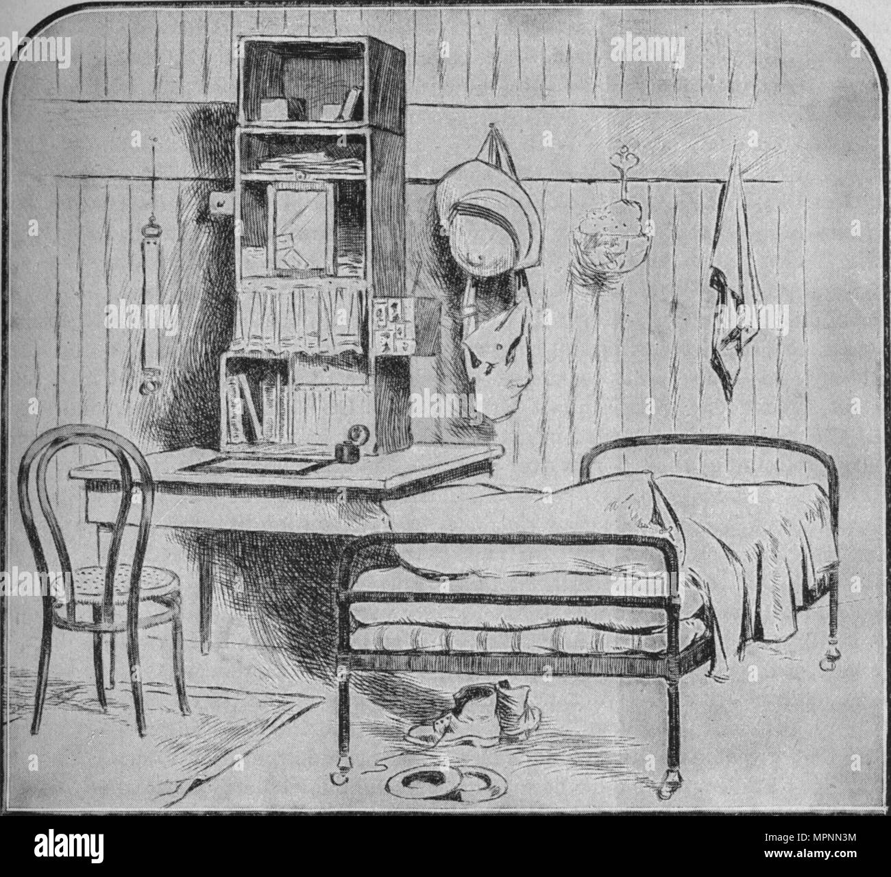 Officers room Black and White Stock Photos & Images - Alamy