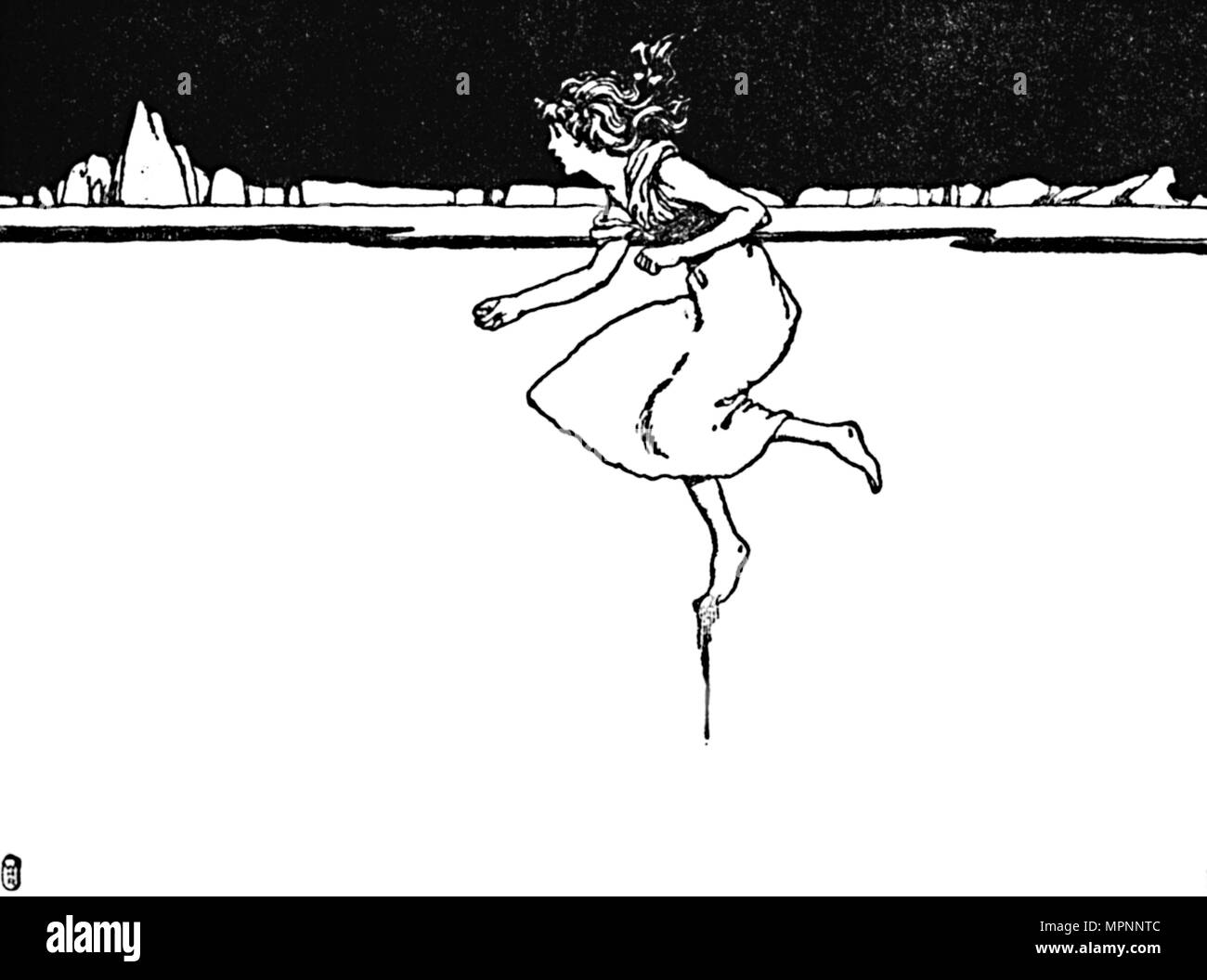 'She Ran On As Fast As She Could', c1930. Artist: W Heath Robinson ...