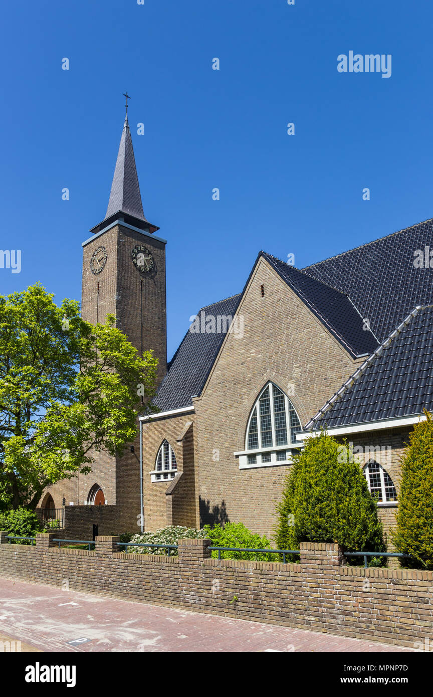 Roman catholic church in the historic town of Hasselt, Holland Stock ...
