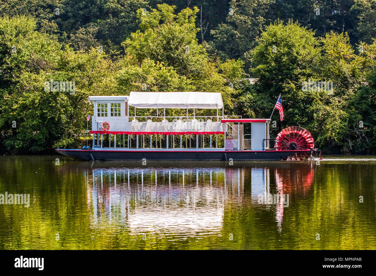 Paddle Wheel Riverboat On River High Resolution Stock Photography and ...