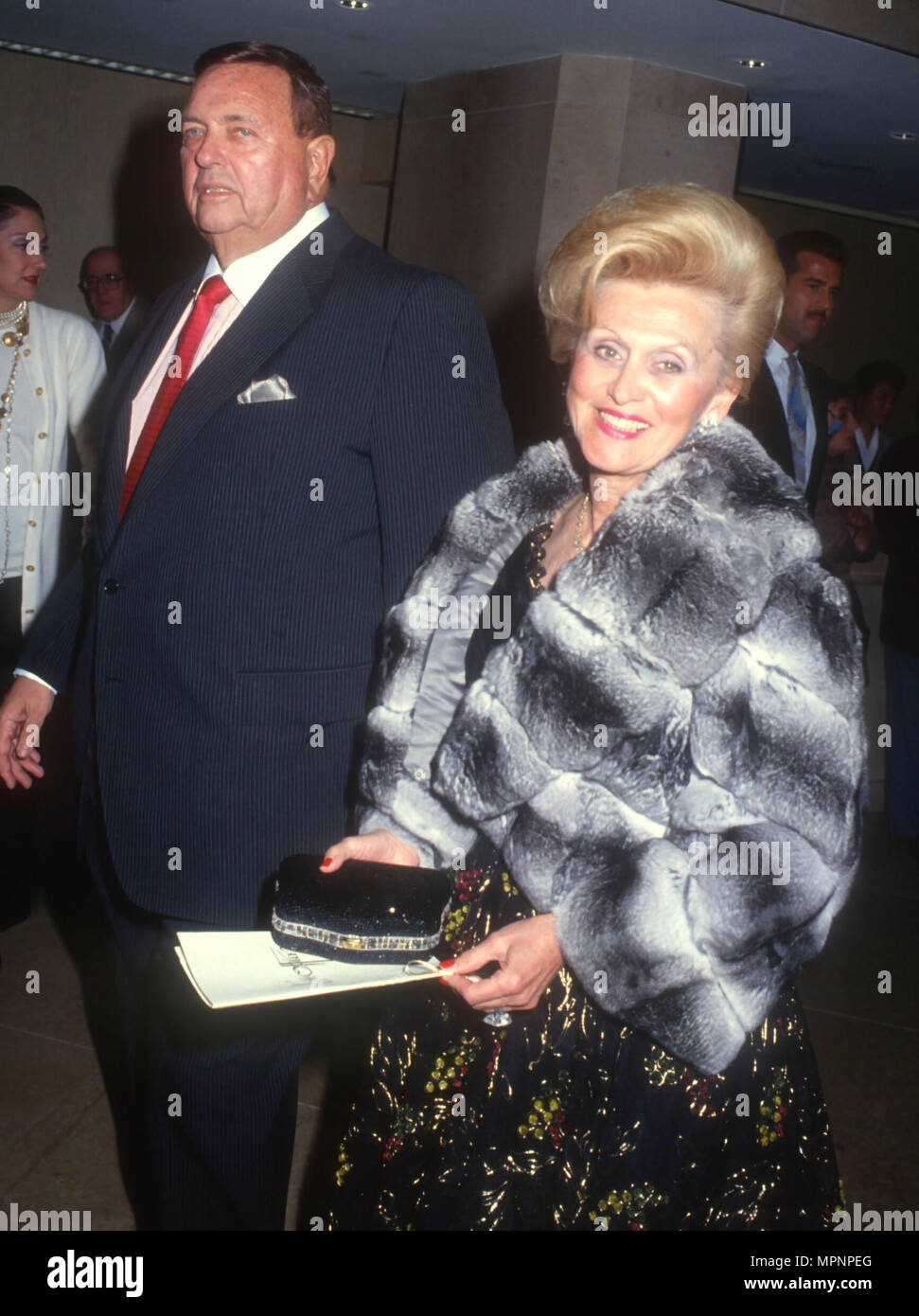BEVERLY HILLS, CA - FEBRUARY 28: Marvin Davis and Barbara Davis attend ...