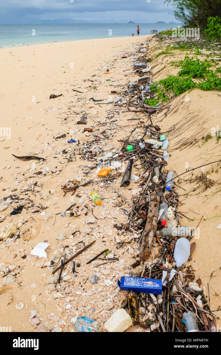 Pollution in paradise; Myeik Archipelago, Myanmar Stock Photo - Alamy
