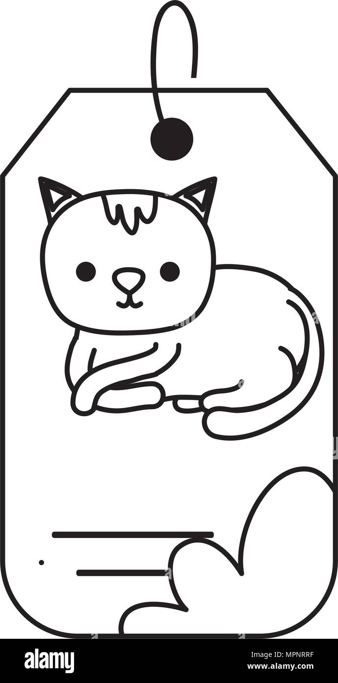 Zoo animal tag Stock Vector Images - Alamy